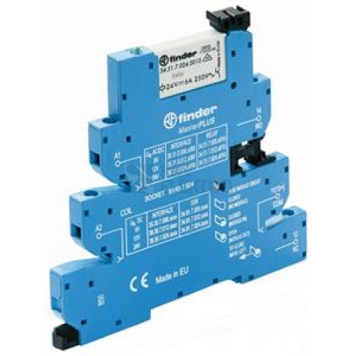 Spínací relé paticové Finder SSR 24VAC/DC 6A 39.31.0.024.0060 | K&V ...