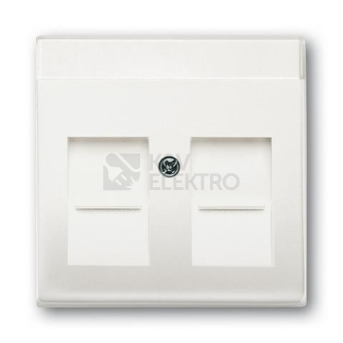 ABB Future Linear kryt datové zásuvky mechová bílá 1710-0-3887 (1800 ...