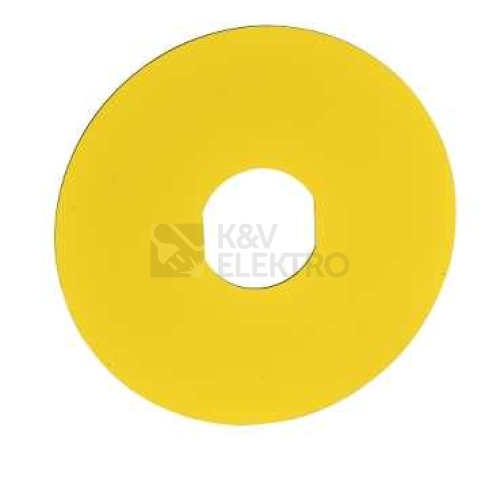 Štítek nouzové zastavení 90mm Schneider Electric ZBY9101 | K&V ELEKTRO a.s.