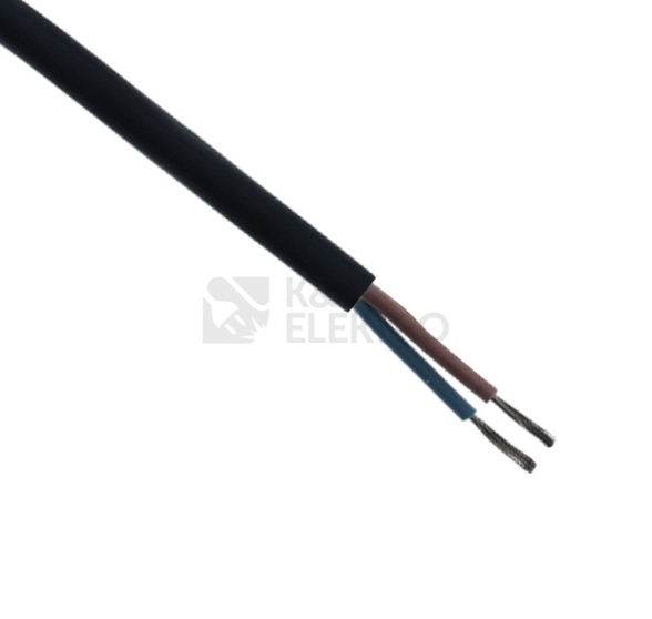 Kabel H05RR-F 2x1,5 (CGSG 2Dx1,5) | K&V ELEKTRO a.s.