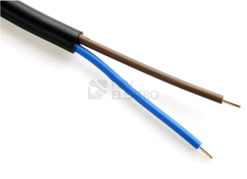 Kabel CYKY-O 2x2,5 (CYKY 2Dx2,5) | K&V ELEKTRO a.s.