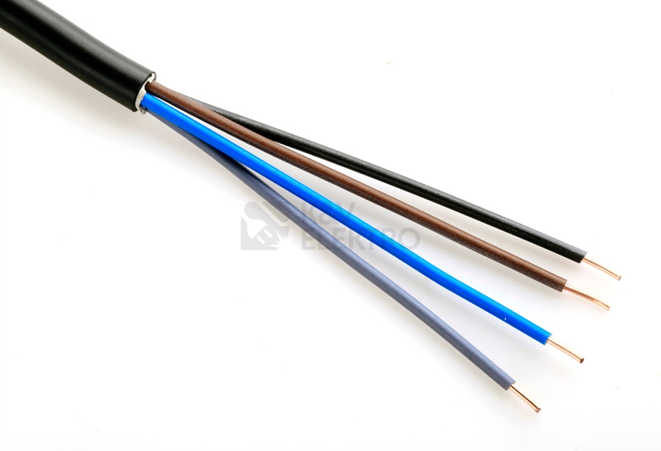 Kabel CYKY-O 4x1,5 (CYKY 4Dx1,5) | K&V ELEKTRO a.s.