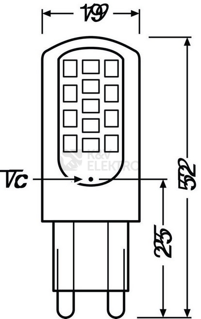 LED žárovka G9 OSRAM PARATHOM 4,2W (40W) teplá bílá (2700K) | K&V ... LED žárovka G9 OSRAM PARATHOM 4,2W (40W) teplá bílá (2700K) | K&V ...