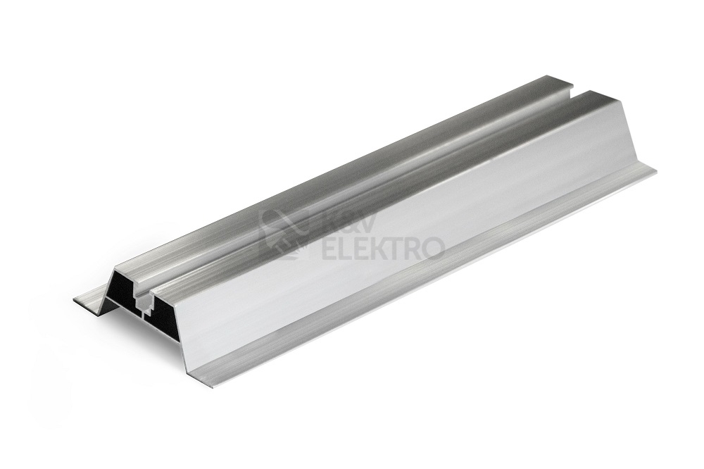 Hliníkový trapézový profil 66x22mm nosník solárních panelů HNP5 délka 4 ...
